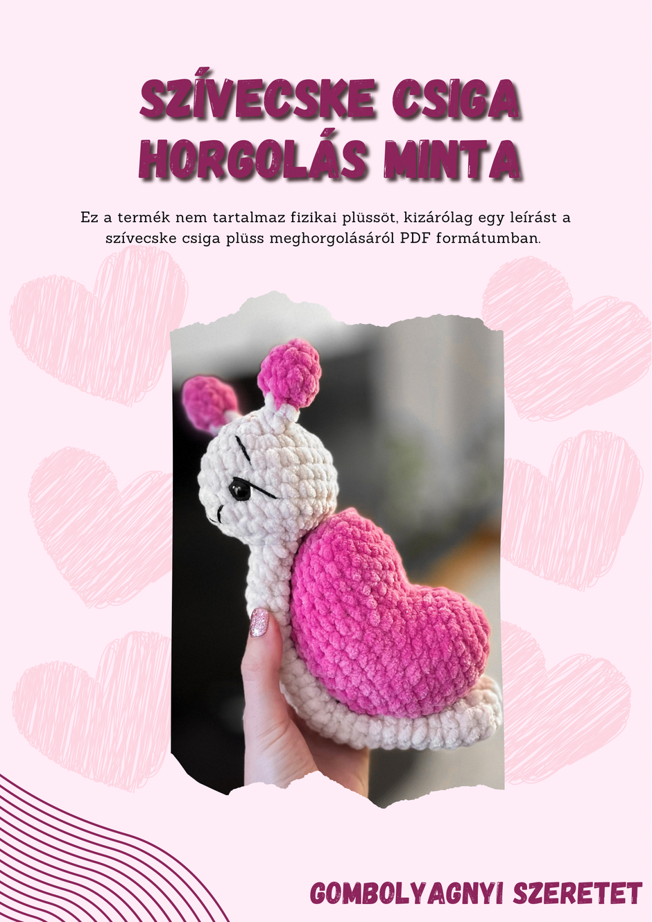 Horgolás minták – Gombolyagnyi Szeretet